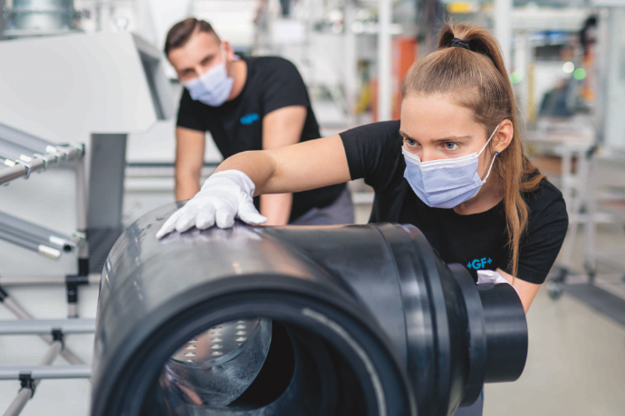 Good performance in challenging times - GF Piping Systems UK