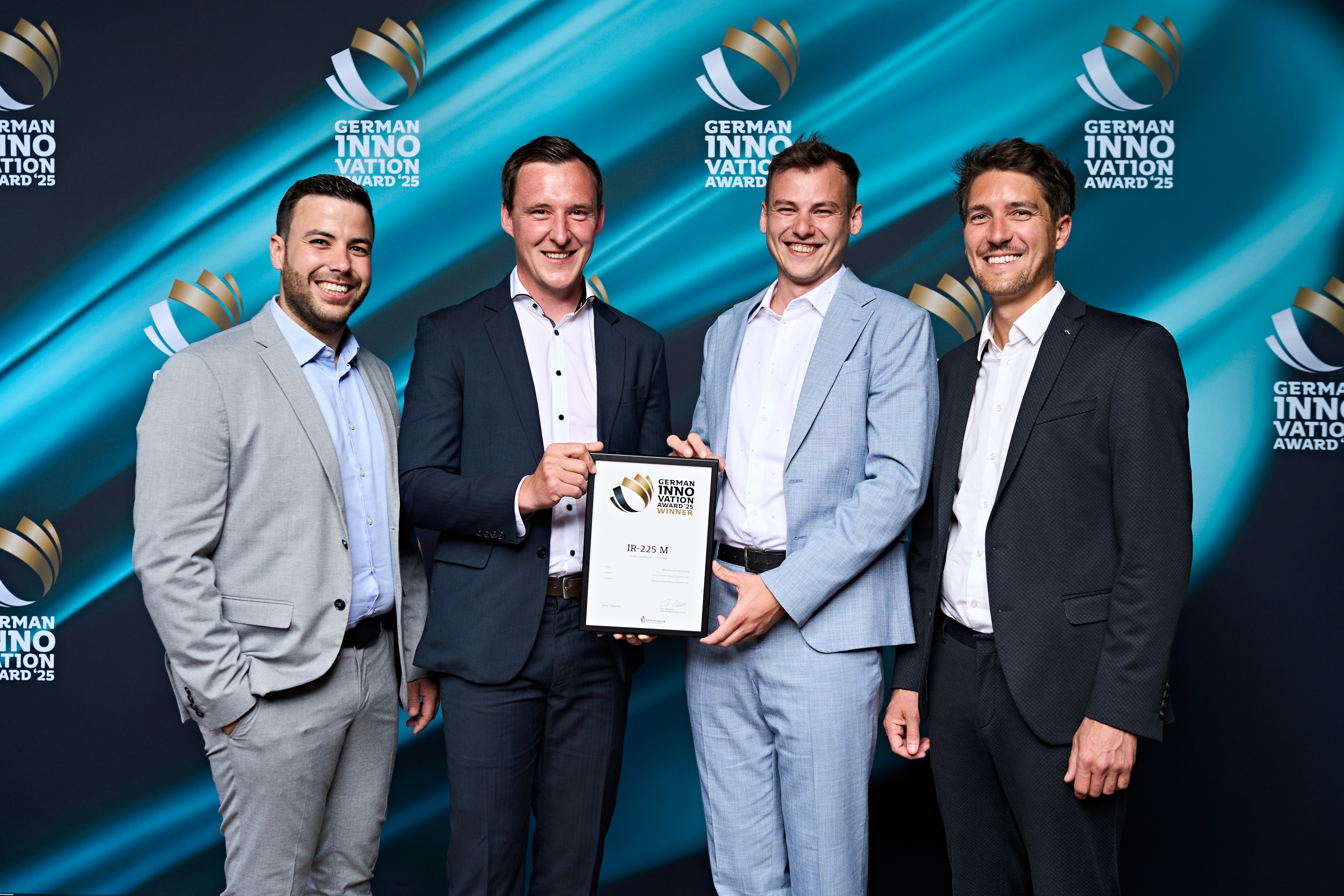 GF receives the German Innovation Award for the new IR-225 M infrared ...