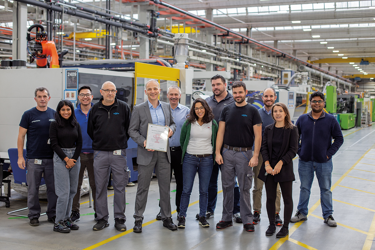 GF Piping Systems receives Swiss Manufacturing Award - GF Piping Systems