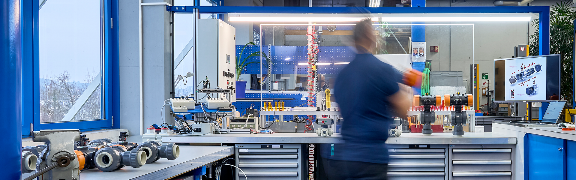 Centros de automação de válvulas - GF Piping Systems Brasil